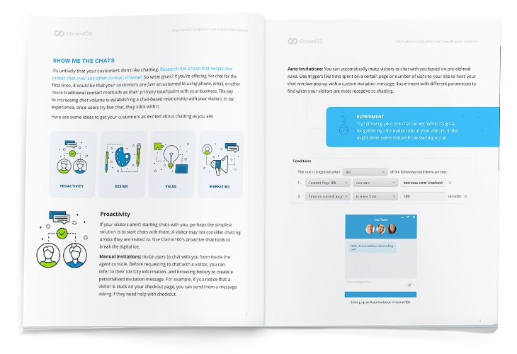How To Increase Chat Volume with Comm100