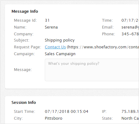 Offline message: Next generation conversation platform | Comm100