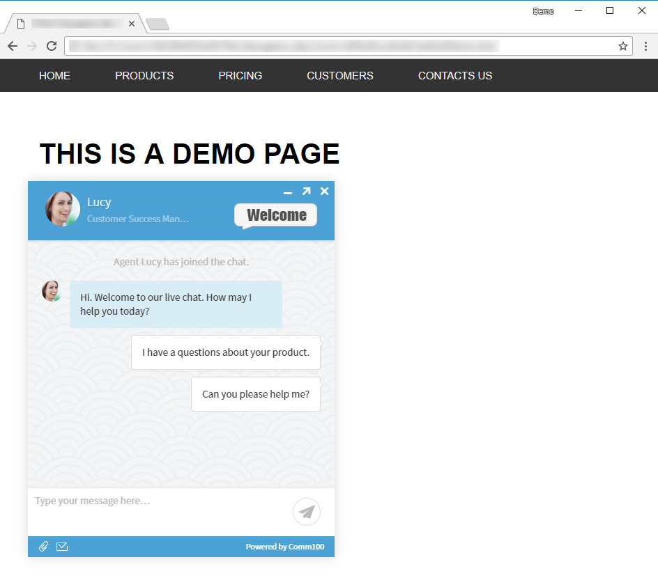 Customize Your Chat Window With Css Code Comm100